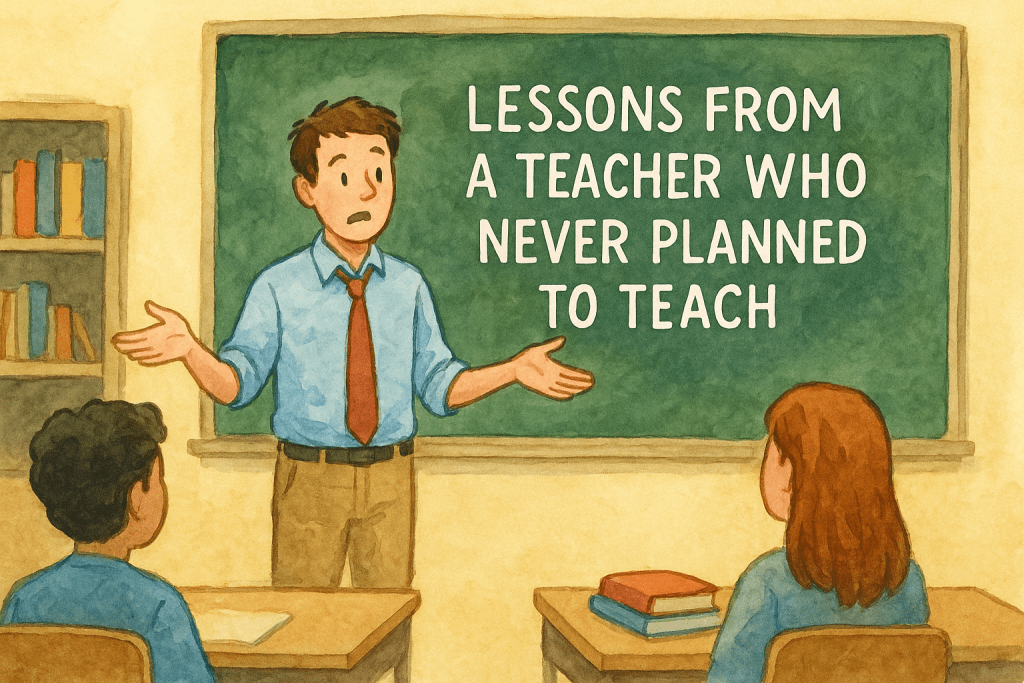 Lessons from the Teacher Who Never Planned to Teach - Robert Cade Thompson